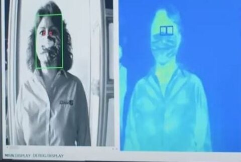 Automated Temperature Scan Tunnel - Motion Automation Intelligence